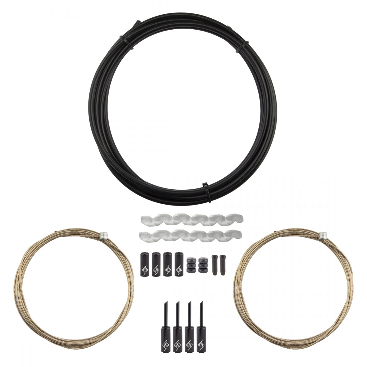 ORIGIN8 SuperSlick Compressionless MTB Brake Cable/Housing Kit CABLES ...