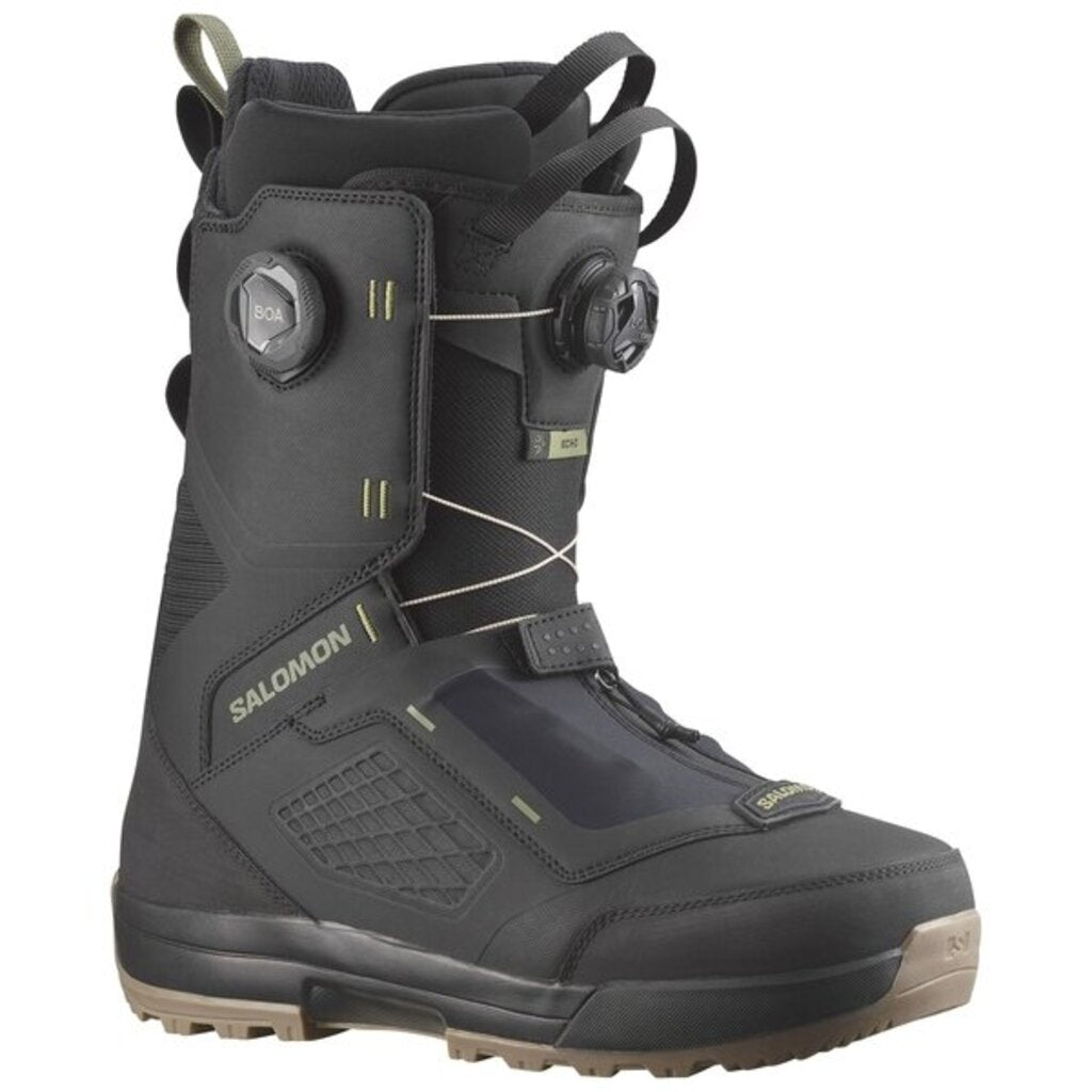 8 - Salomon Echo Dual BOA 2025/2026 Snowboard Boots - Black – Sports ...