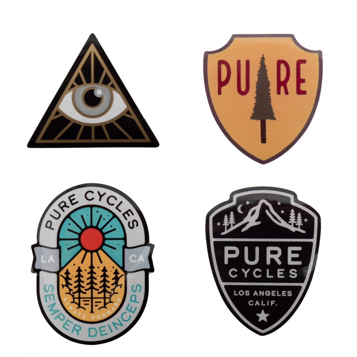 PURE CYCLES Assortment Three DECALS – Sports Plus Denver